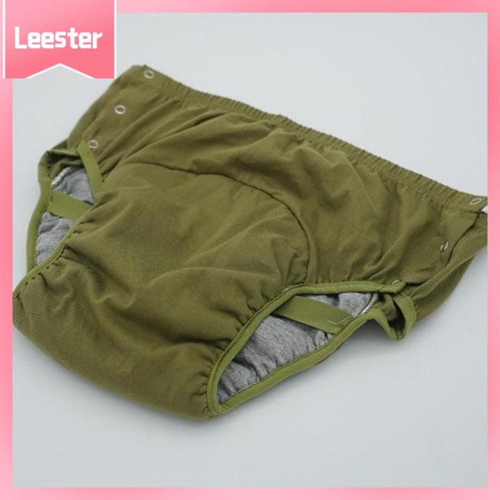 LEESTER Pure Cotton Adult Diapers Water Resistant High Absorption ...
