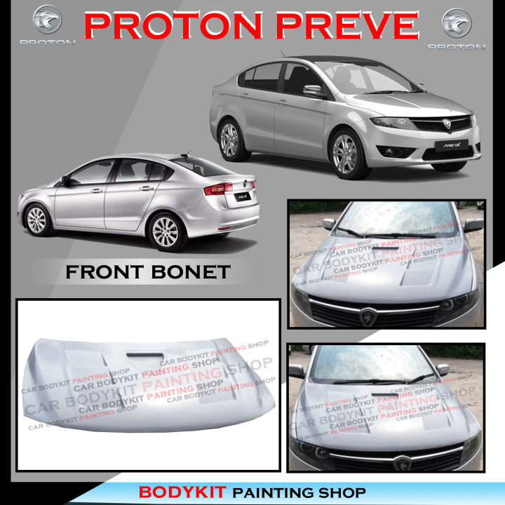 PROTON PREVE/SUPRIMA F.SPORT STYLE FRONT BONET BONNET -MATERIAL FIBER ...