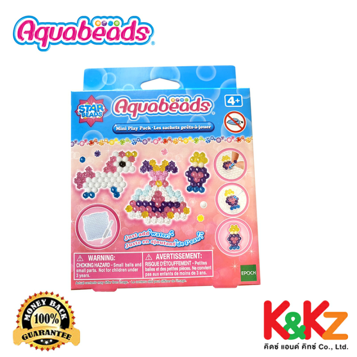 ลูกปัดสเปรย์น้ำ อควาบีท ชุดเริ่มเล่น มินิ / Aquabeads Mini Play Pack B ...