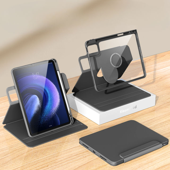 360 Rotation Detachable Magnetic Acrylic Case for Xiaomi Pad 6 Pad 6 ...