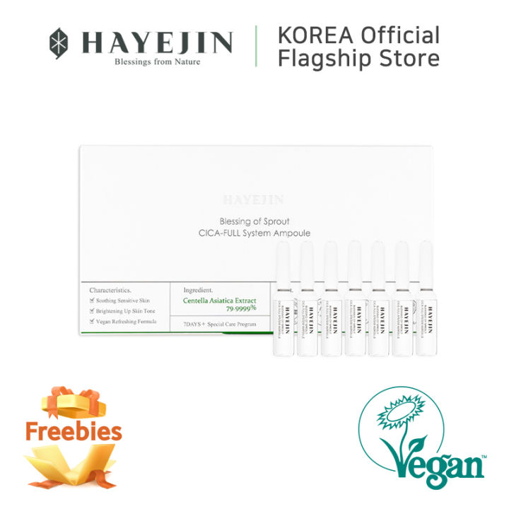 [HAYEJIN] ★NEW★ Blessing Of Sprout CICA-Full System Ampoule | Lazada Indonesia
