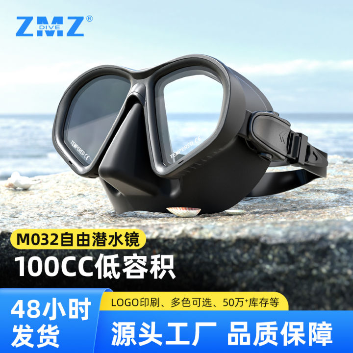 Free Diving Goggles with Prescription Lenses Diving Mask Camera Mount ...