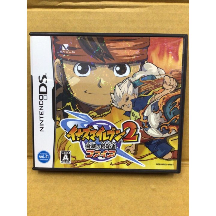ตลับแท้ [DS] Inazuma Eleven 2: Kyoui no Shinryokusha - Fire (NTR-P-BEEJ ...