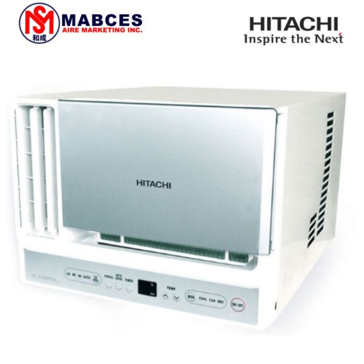 Hitachi 1HP Compact Window Type Full DC Inverter Aircon RA10HSVC ...