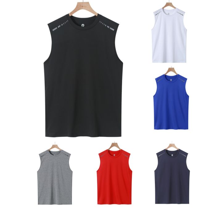 G819# Men's DRI-FIT Sleeveless sports sando | Lazada PH