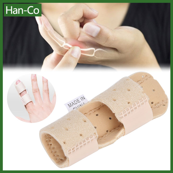 [Han-Co] Finger Splint Brace Finger Sprain Fracture Fixation Support ...