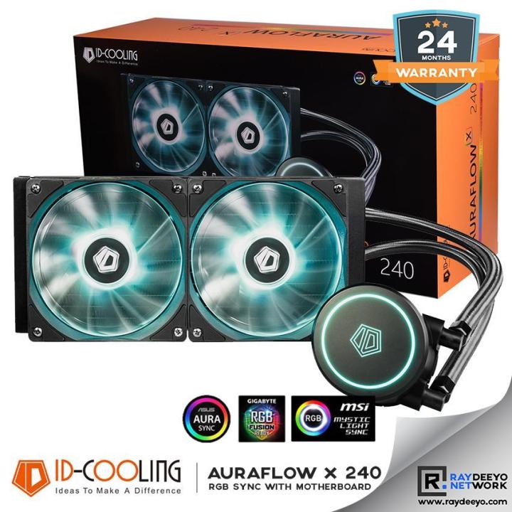 LIQUID COOLING ID-Cooling AURAFLOW X 240 RGB | Lazada.co.th