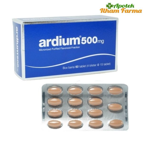 ARDIUM 500MG 1 BLISTER 15 TABLET | Lazada Indonesia