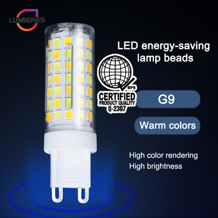 G9 Led Bulbs Dimmable G9 3W Bi-pin LED Corn Light Bulb for Chandelier ...