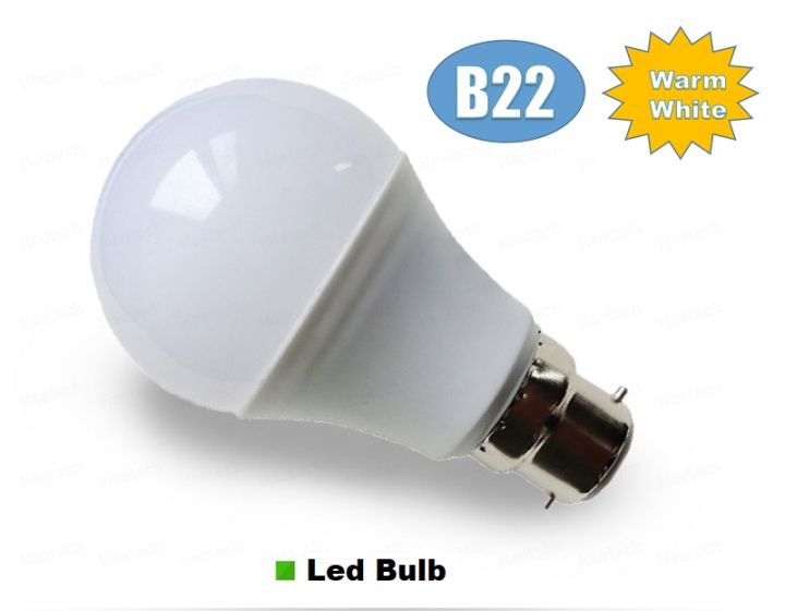 โคมไฟหลอดไฟ LED B22 7W AC100V-240V ฐานอลูมิเนียมพร้อมไดรฟ์เปลี่ยนแสงสี ...