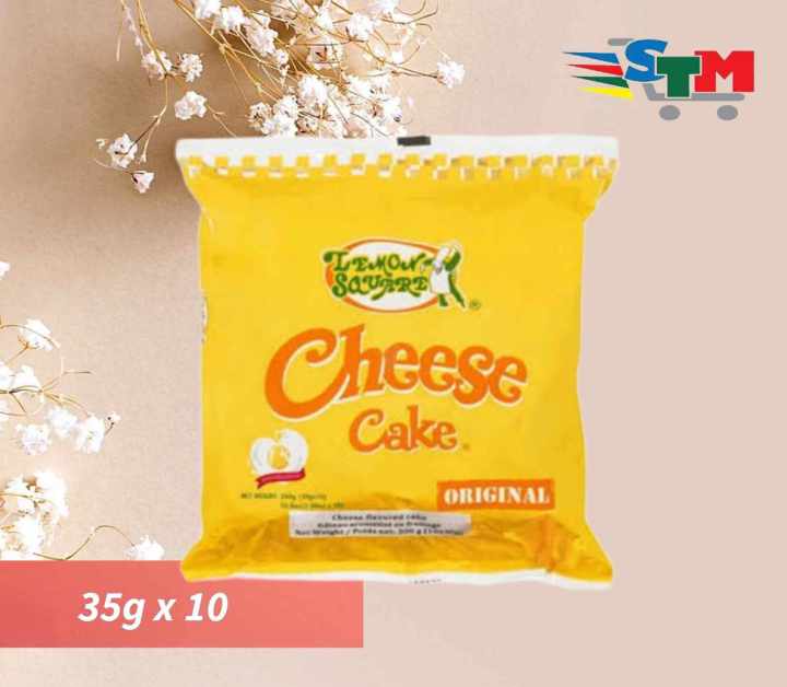 Lemon Square Cheese Cake 35g x 10s | Lazada PH