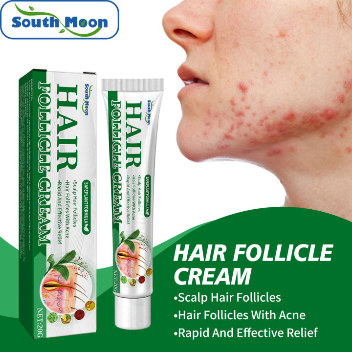 South Moon Hair Follicle Cream Treat Scalp Hair Folliculitis Skin ...