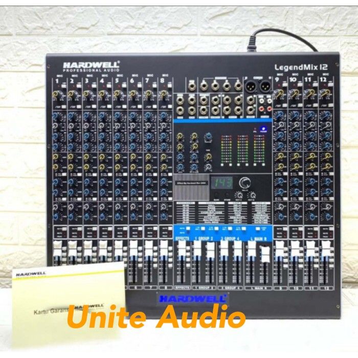 Mixer Audio HARDWELL LegendMix12 LegendMix 12 Legend Mix 12 ORIGINAL ...