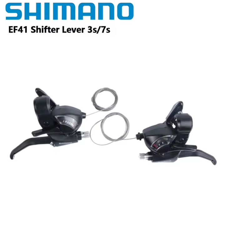Shimano TOURNEY 3x EF41เปลี่ยนเกียร์6/3X7ความเร็วจักรยานเสือภูเขา MTB ...