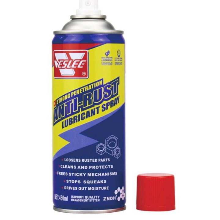 VESLEE ANTI-RUST LUBRICANT SPRAY STRONG PENETRATION 450 ml | Lazada