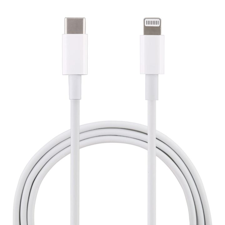 12W 5V/2A USB-C / Type-C to 8 Pin PD Fast Charging Cable for iPhone ...