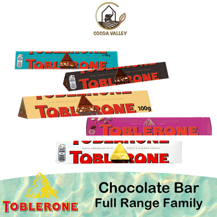 Toblerone Chocolate Full Range Family 100g | Lazada