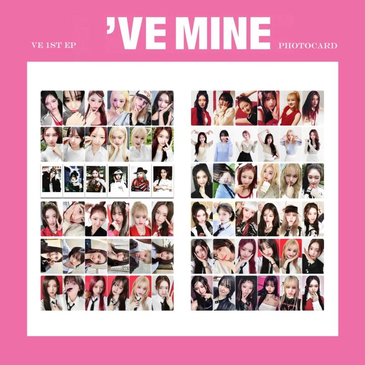 Kpop IVE - 1st EP I'VE MINE Special Card Collection Collector Card Wonyoung Yujin | Lazada