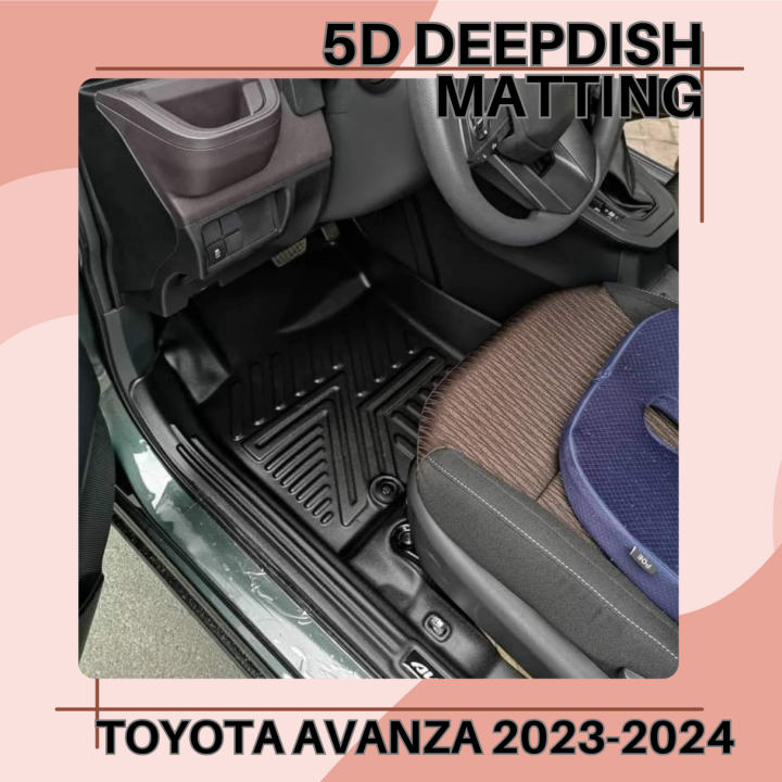 Toyota Avanza 2022-2024 5d Deep Dish Matting | Lazada PH