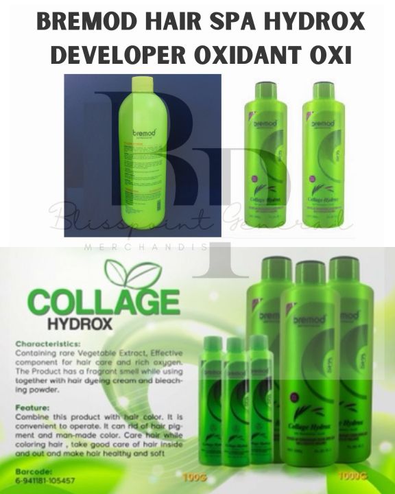 Bremod 9% 1000ML Hydrox Developer Oxidant Oxi | Lazada PH