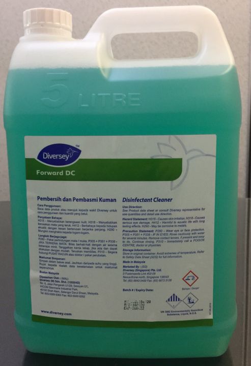 Diversey Forward DC Disinfectant Cleaner 5 Litres | Lazada