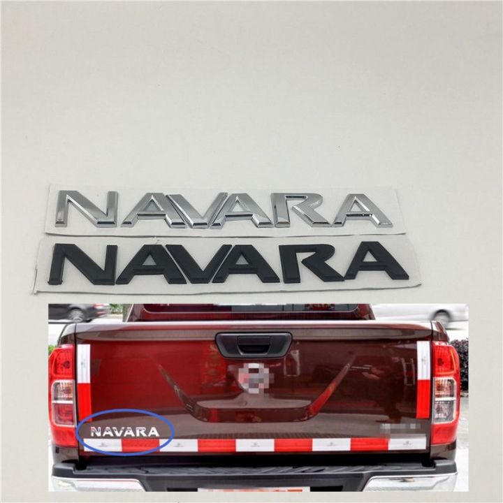 ZR For Para sa Nissan Frontier Navara D40 Logo Emblems Rear Tail Back ...