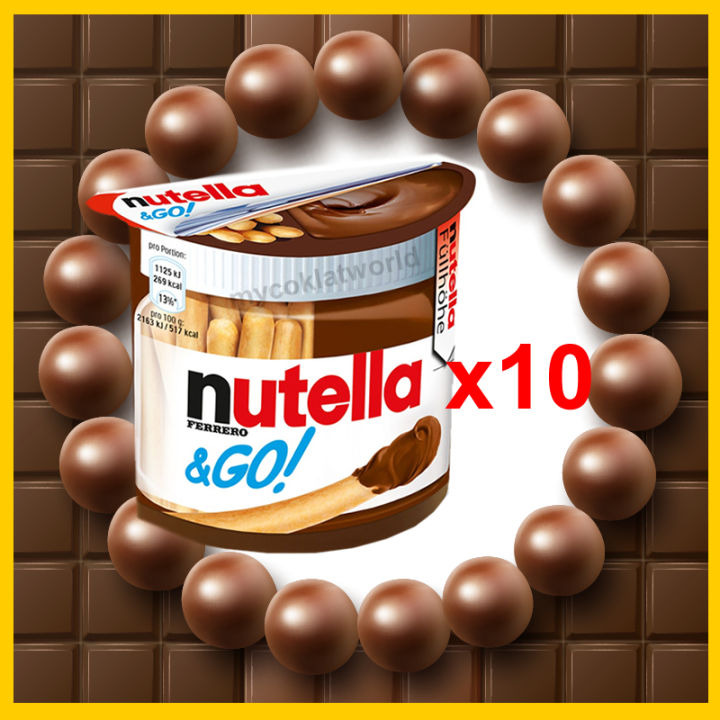 NUTELLA & GO [12 units] | Lazada