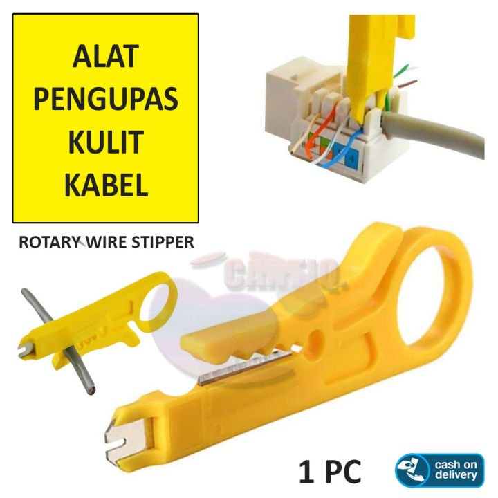 Alat Kupas Kulit kabel Rotary Wire Stripper Pengupas Kabel Pengupas ...