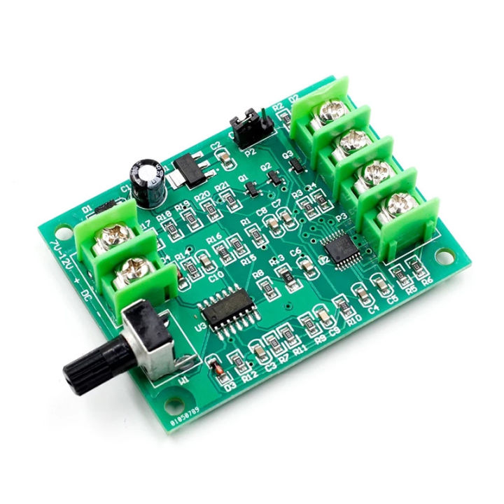 5V 12V Brushless DC Motor Driver Controller Board with Reverse Voltage ...