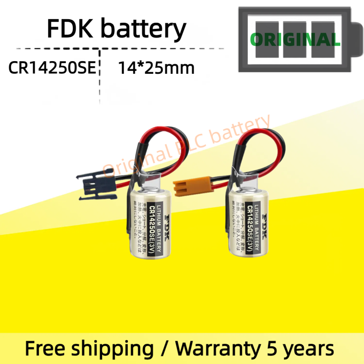 Original FDK CR14250SE CR14250SE-R battery 3V for PLC programming servo ...