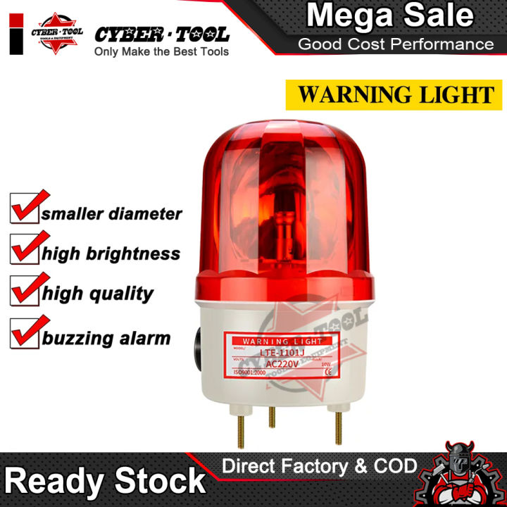 LED Strobe Signal Warning Buzzer Light Warning Lamp Sound Indicator ...