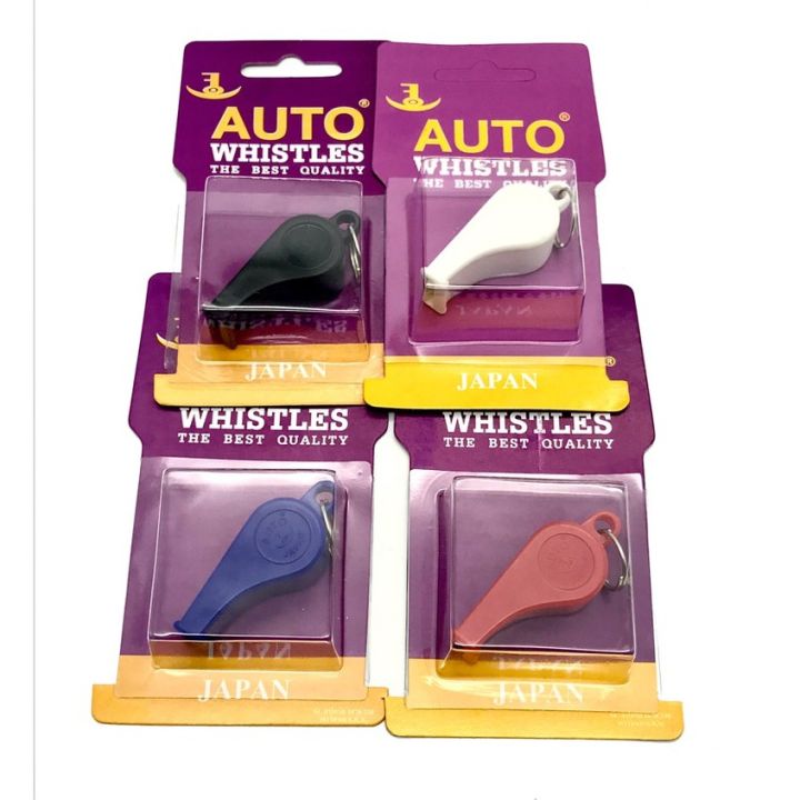 AUTO Whistles นกหวีด เนื้อดี เสียงดัง 4 สี | Lazada.co.th