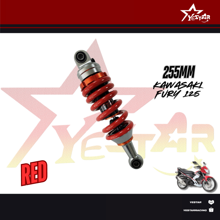 1 Pc Rear Mono Shock Absorber 255mm Suspension For Kawasaki Fury | Lazada PH