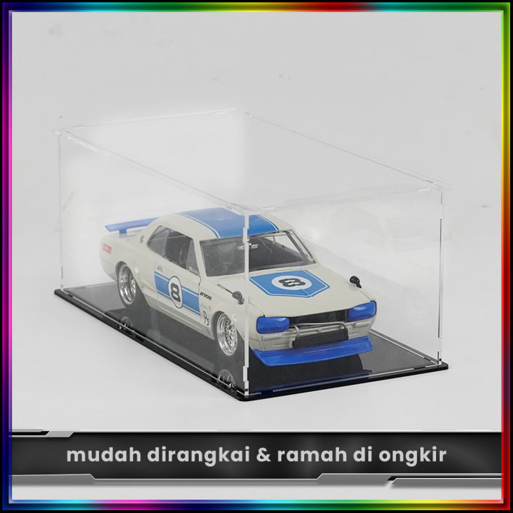 Box Diecast Akrilik Model Lepasan Standard Edition Skala 1:24 | Lazada ...
