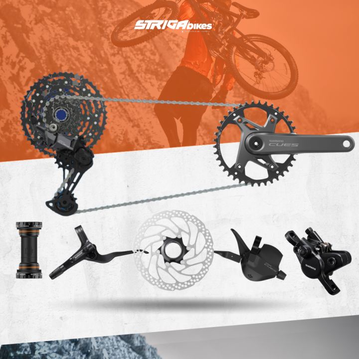 Shimano CUES U6000 MTB Groupset 1x10 Speed Hydraulic Centerlock | Lazada PH