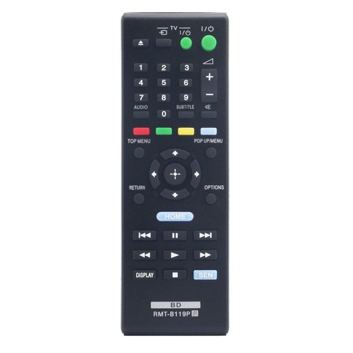 () Remote Control Replace Remote Control Plastic -B119P Blu-Ray ...