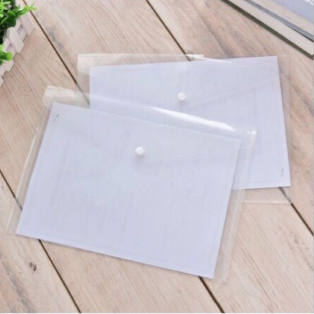 Clear Plastic Envelope Short / Long Transparent File / Documents ...