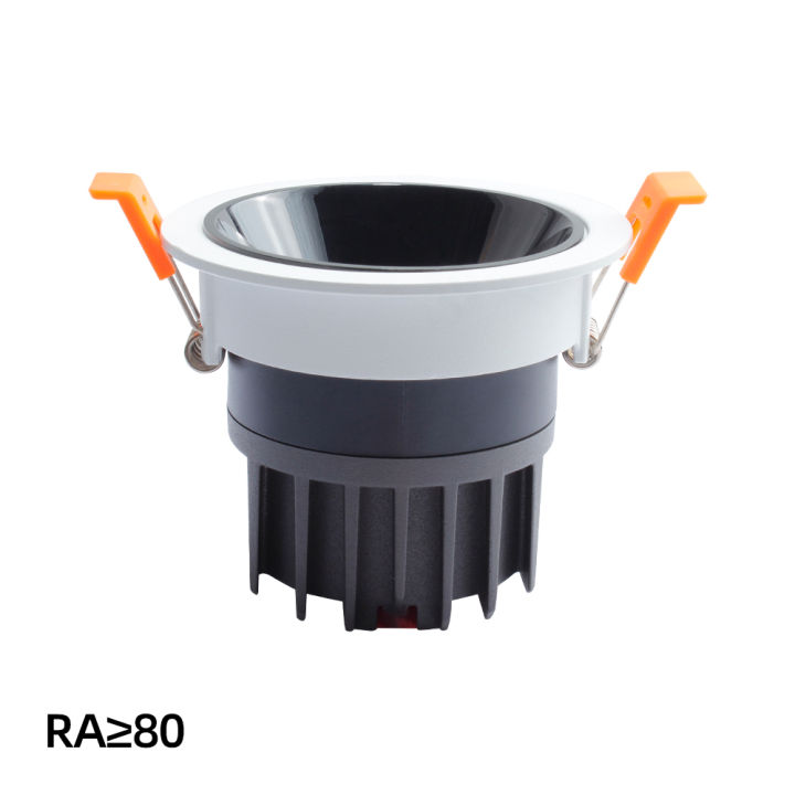 Anti-Glare Embedded LED Light COB Ceiling Recessed LED Downlights Wall ...