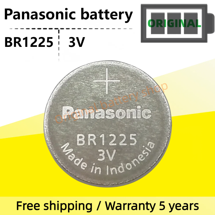 Genuine Panasonic BR1225 battery High temperature resistant coin cell ...