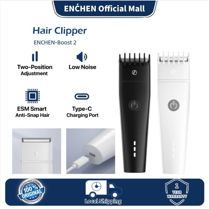 Enchen Hair Clipper Wireless Rechargeable Hair Clipper Professional ...