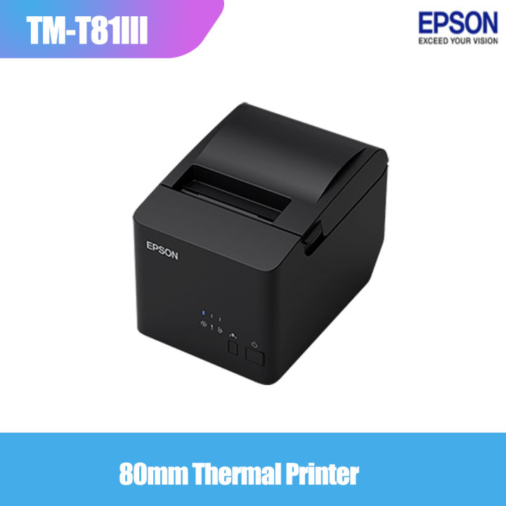 80Mm Thermal Printer Epson TM-T81III Desktop POS Thermal Receipt ...