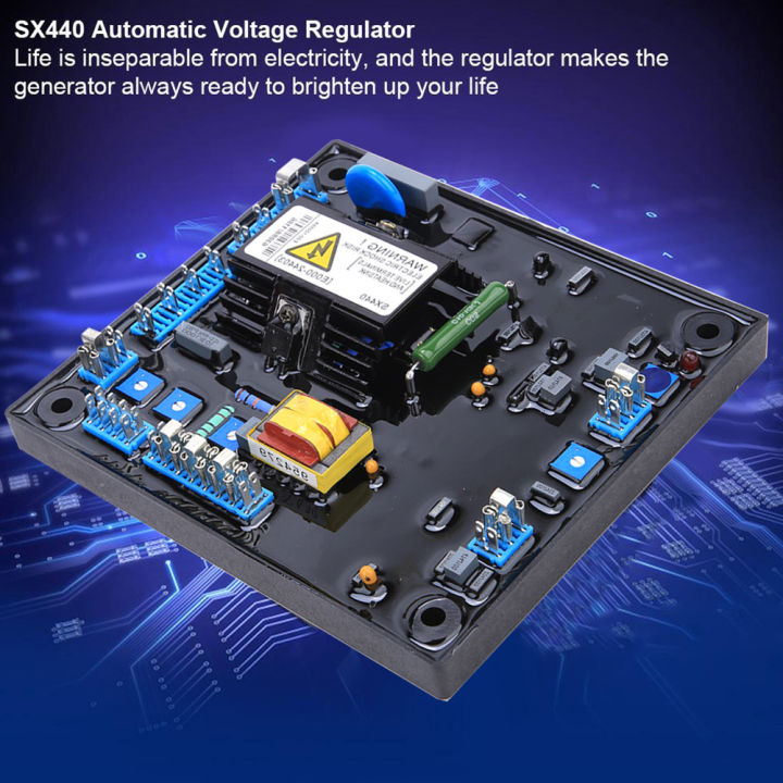 AVR Automatic Voltage Regulator SX440 Brushless Voltage Module ...