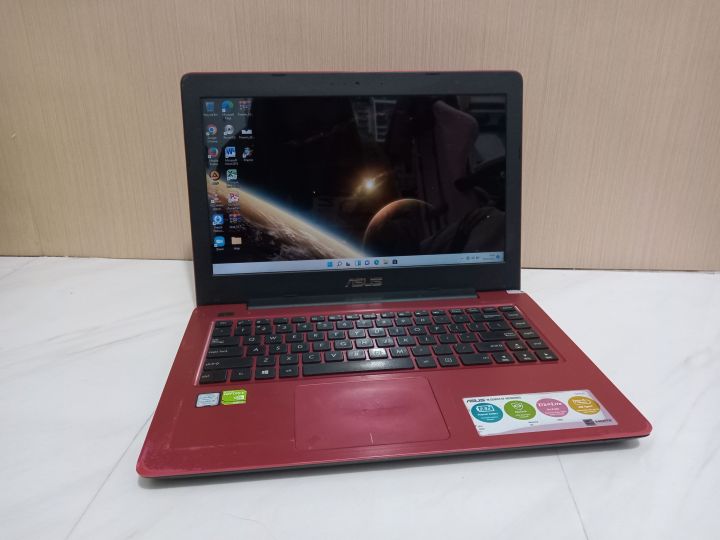 Laptop Asus A456U ram 8gb hdd 128gb processor intel core i5-7200u MURAH ...
