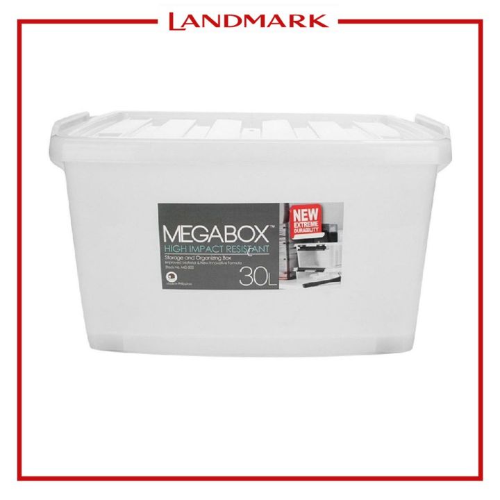 Megabox Storage Box 34L 55 x 39 x 25cm (MG-682) | Lazada PH