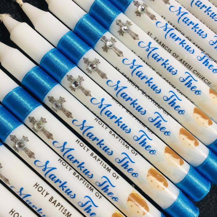 Personalized Christening/Baptism Candles | Lazada PH