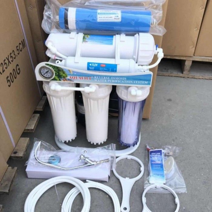 Mesin Ro Micron/pureline 500 gpd Reverse Osmosis filter air minum ...