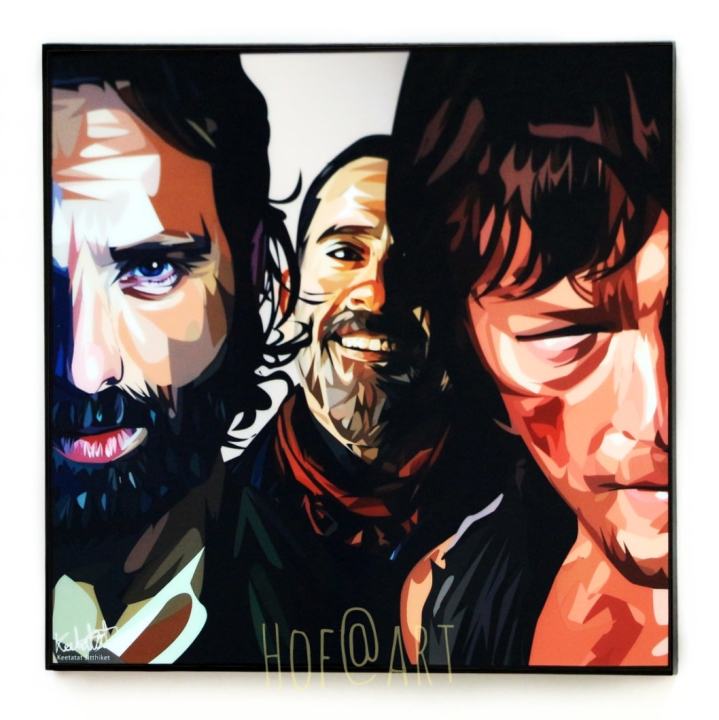 Rick & Daryl & Negan ริค แดริล เนแกน ซีรีส์ The Walking Dead เดอะวอ ...