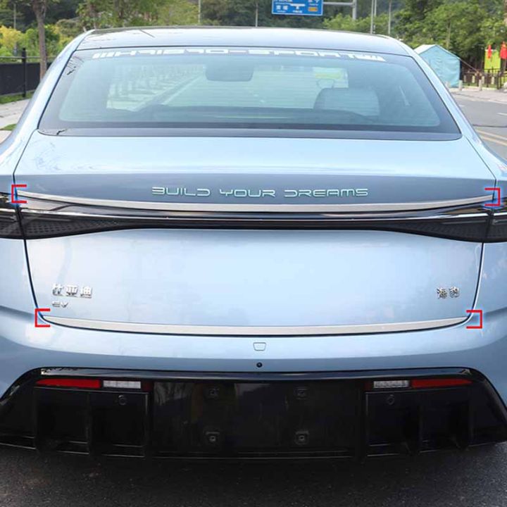 BYD Seal EV 2022-2023 Car tailgate upper and lower decorative strips ...