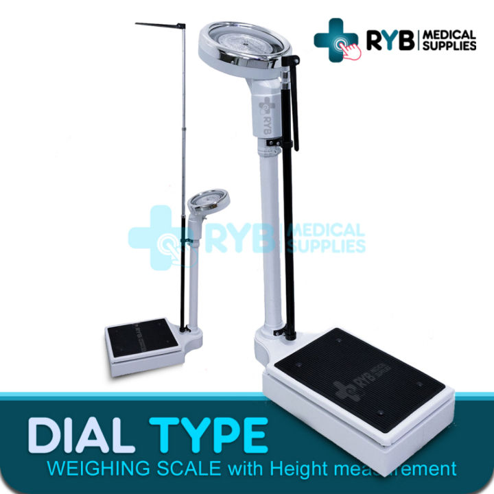 Dial Type Weighing Scale Mechanical with Height Measurement | Lazada PH