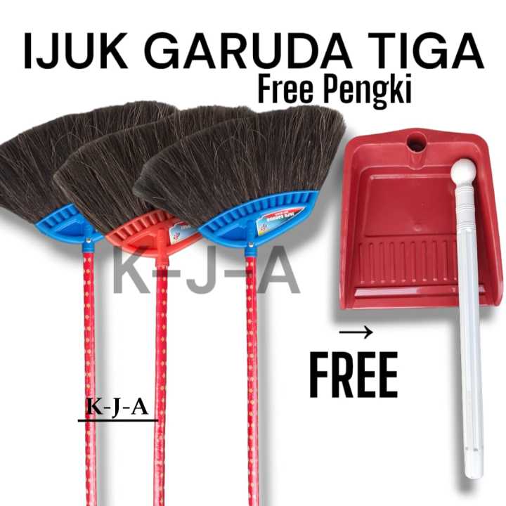 Paket sapu garuda 3 pc free pangki | Lazada Indonesia
